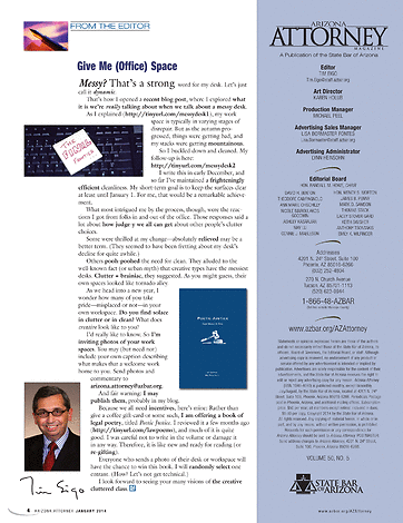 Arizona Attorney - January 2014
