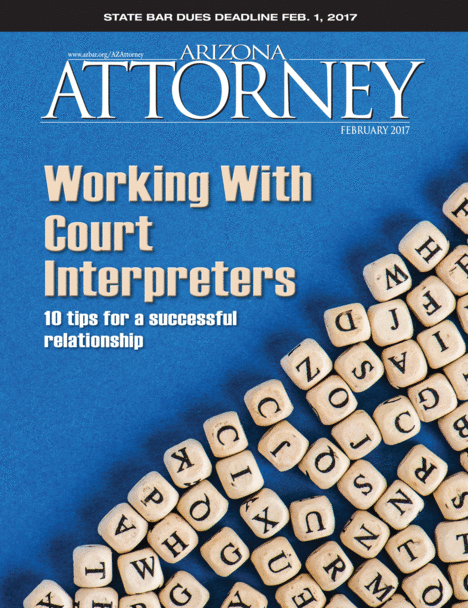Arizona Attorney - Issue Library