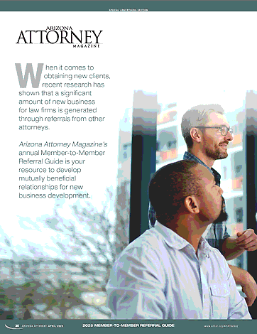 Arizona Attorney - April 2025 : Page 36